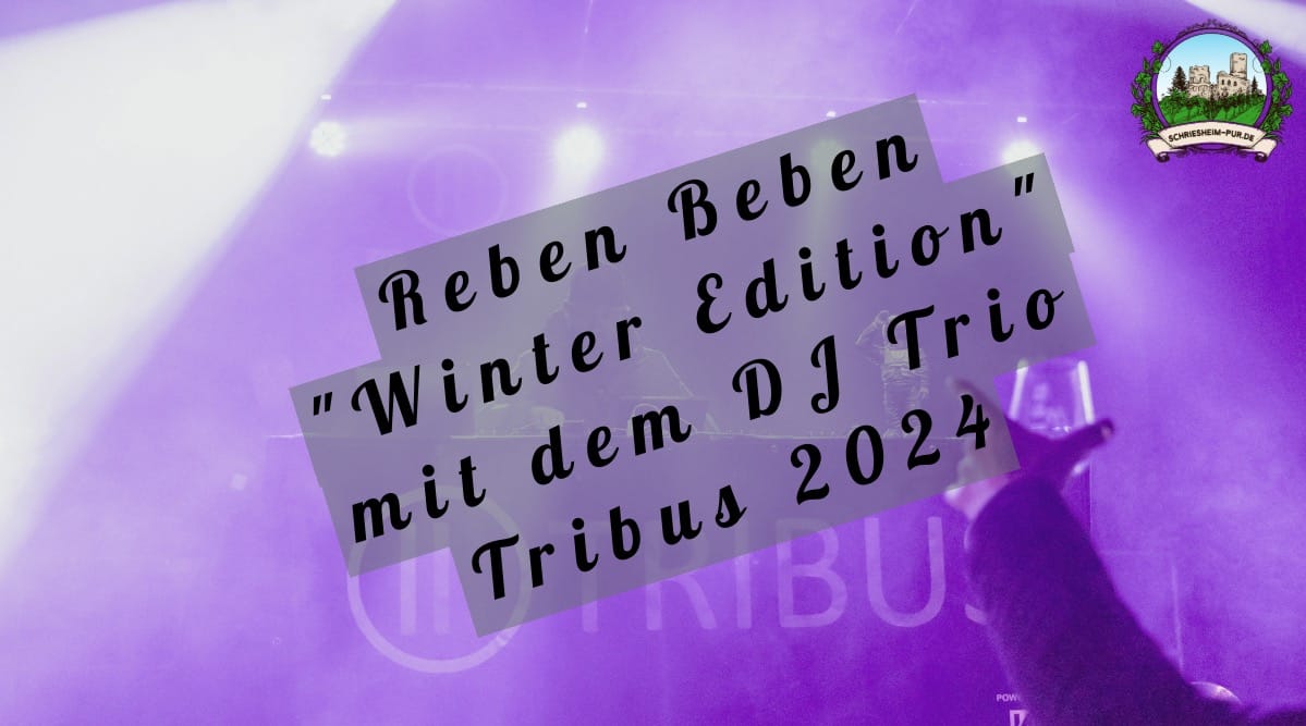 Reben Beben "Winter Edition" mit dem DJ Trio Tribus - Schriesheim-Pur ...